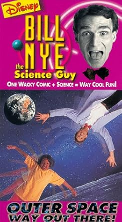 Amazon.com: Bill Nye the Science Guy: Outer Space Way Out There! [VHS ...