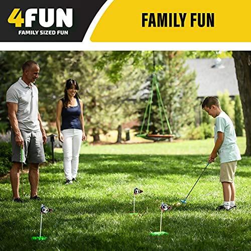 4Fun Mini Golf Set - Indoor Mini-Golf 9 Hole Course - Putt-Putt Golf ...