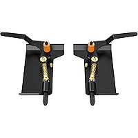 ECOTRIC Universal Skid Steer Quick Tach Attach Conversion Adapter ...