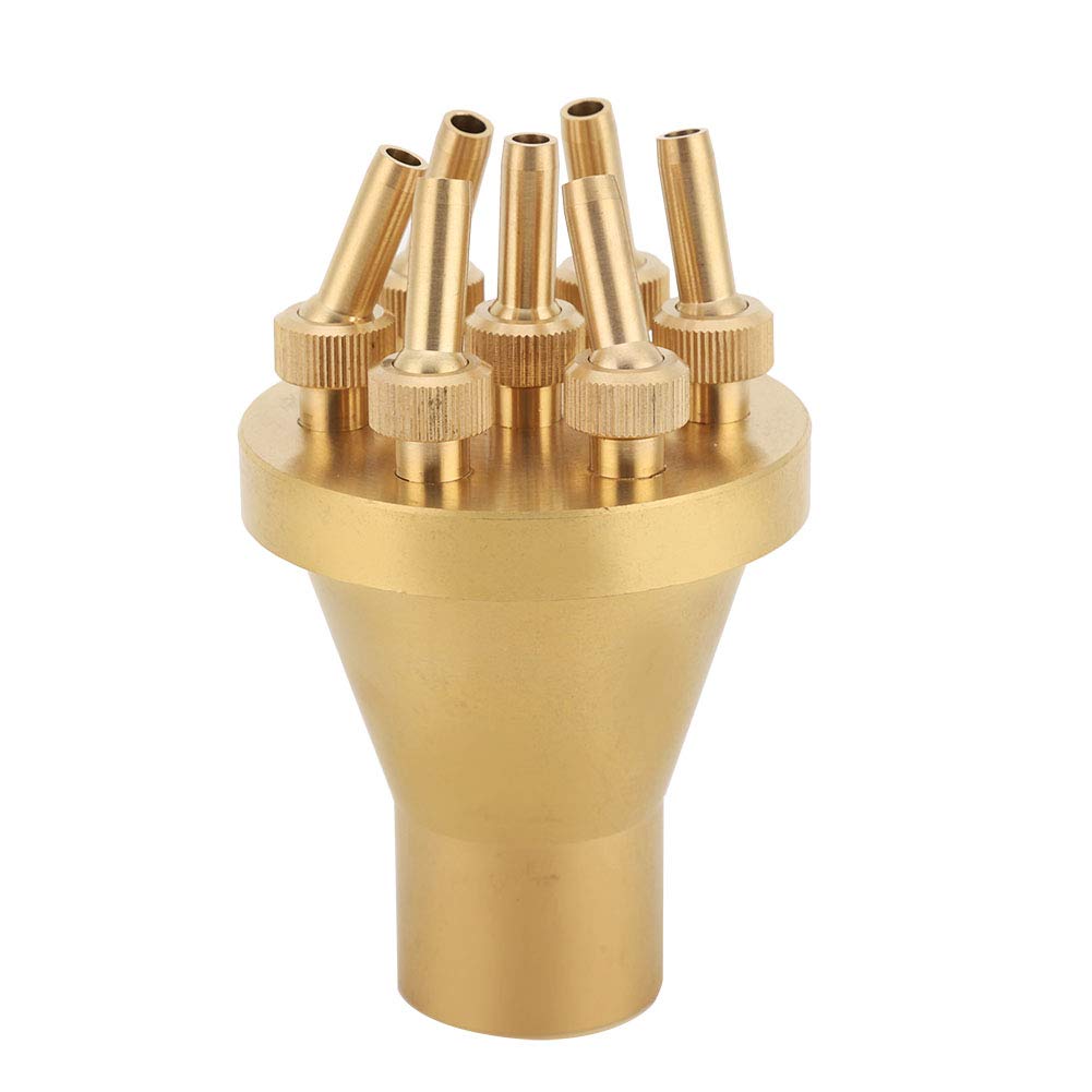 DN25 2 Tier Center Straight Style Fountain Nozzle 70KPa Porous ...