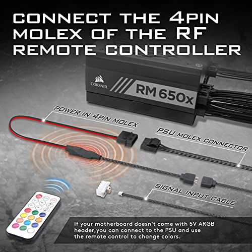 EZDIY-FAB RGB Cable Comb - 2X 24-Pin and 6X 8-Pin,RGB LED Combs for ...