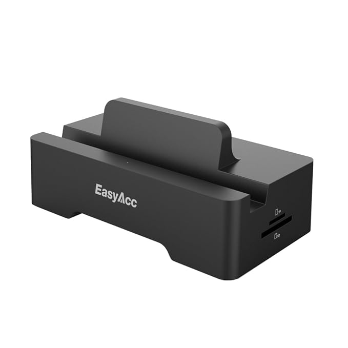 EasyAcc Smart Dock With Card Reader USB HUB OTG Docking: Amazon.co.uk ...