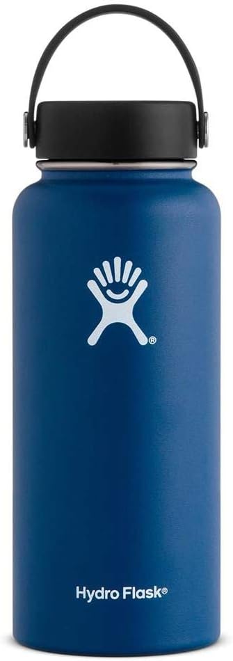 Hydro Flask W64TS407 Wide Mouth 64 oz. Insultated Bottle, Stainless ...