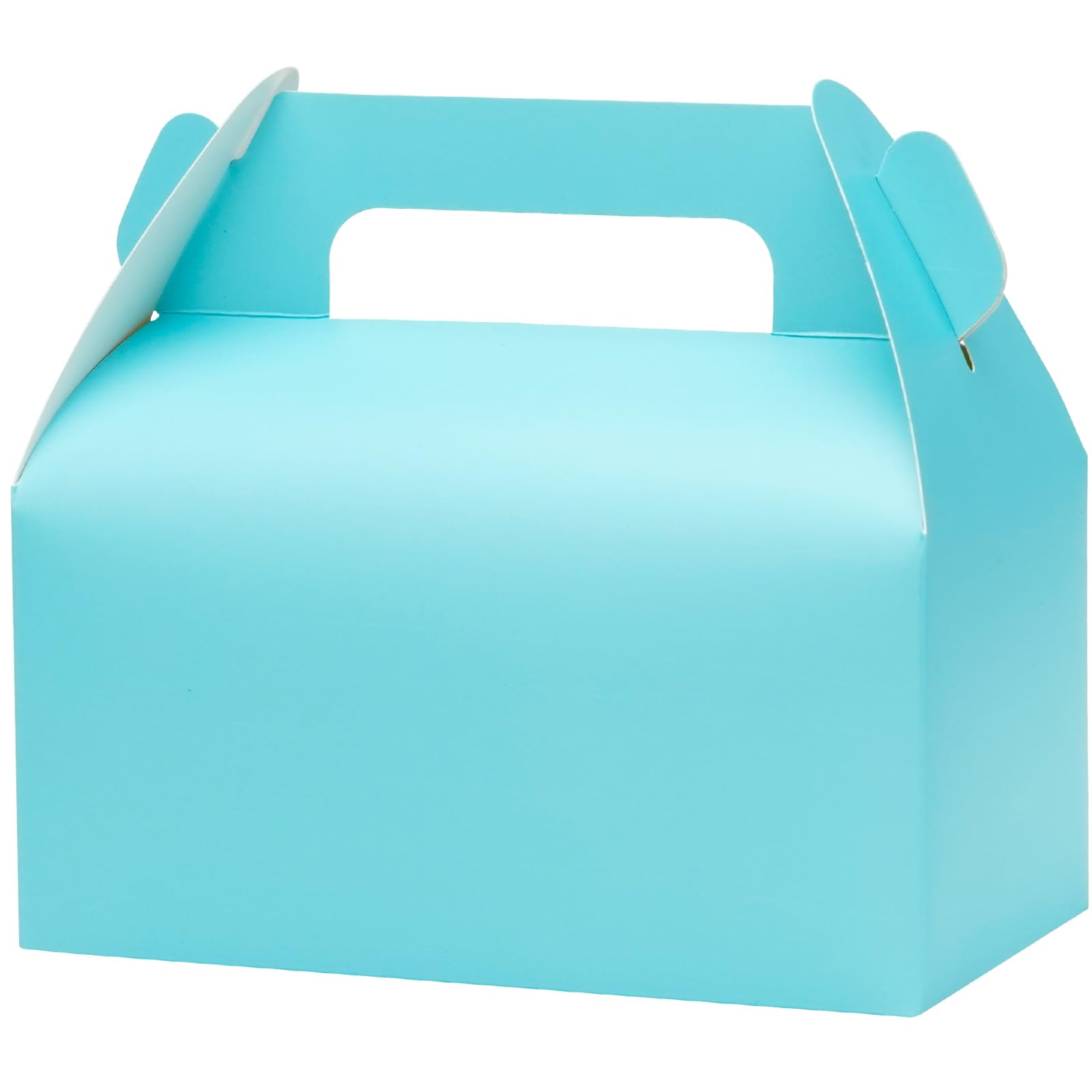 UnicoPak 30 Pack Teal Blue Gable Treat Boxes Turquoise Party Favor ...