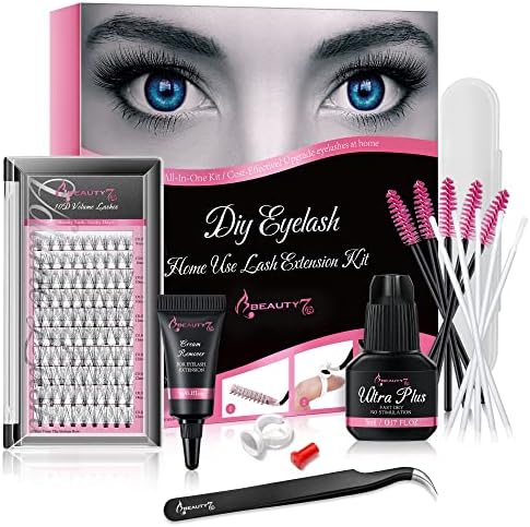 Beauty7 PRO DIY Volume Lash Extension Kit Gift Set Starter kit Exercise ...