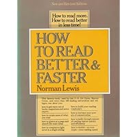 How to Read Better & Faster: N. Lewis: 9788183070768: Amazon.com: Books