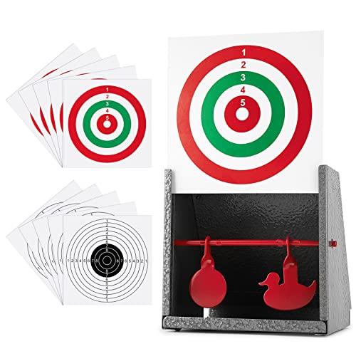 GearOZ BB Gun Target Trap, Airsoft Target, Pellet Gun Target with 10pcs ...