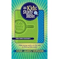 KJV Kids Study Bible: King James Version, Two-Tone Flexisoft Green/Blue ...