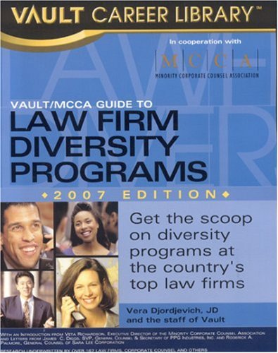 Amazon.com: Vault/MCCA Guide to Law Firm Diversity Programs ...