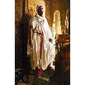Amazon.com: Eduard Charlemont The Moorish Chief The Harem Guard 30" x ...