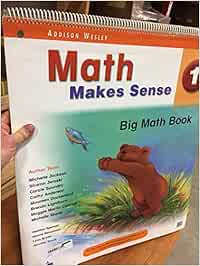Math Makes Sense 1 Big Book: Addison Wesley: 9780321118127: Books ...