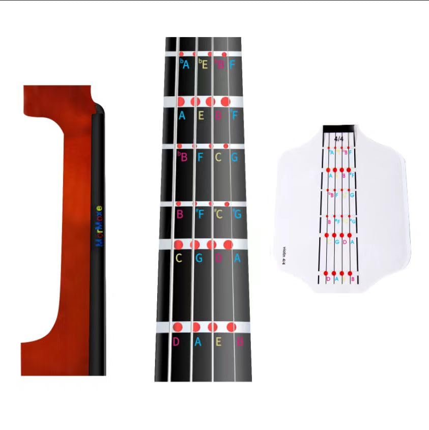 MorMoxe Violin Finger Guide for 1/4 Size, Finger Tape, Violin Stickers ...