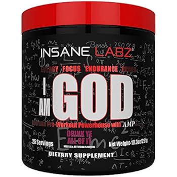 Amazon.com: Insane Labz Hellboy Edition, High Stimulant Pre Workout ...