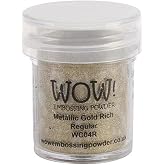 Amazon.com: Wow! Embossing Powder Metallic Bundle: Gold, Silver ...