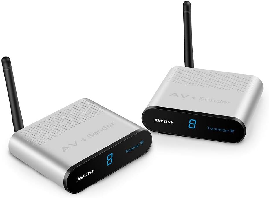 TV Transmitter and Receiver Wireless 5.8g measy AV550 SD AV Sender up ...