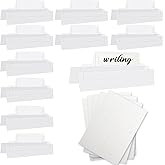 Amazon.com : Zsxdc 100 Pieces 2 Inch Insertable Self-Adhesive Tabs with File Folder Labels Clear ...