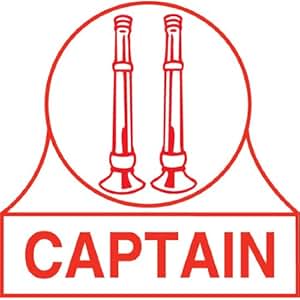 Amazon.com: Captain II Bugles Rank Decal: Toys & Games
