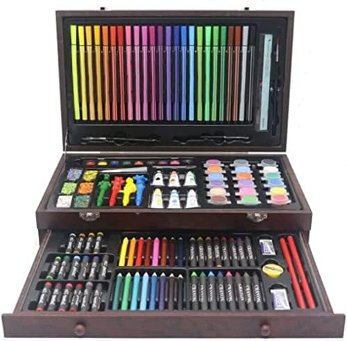 Art Supplies Set Drawing Sets Wood Box 123-piece Kids Art Painting ...