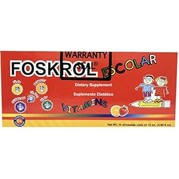 Amazon.com: Foskrol Astenolitico 20 drinkables ampoules of 10 ml ...