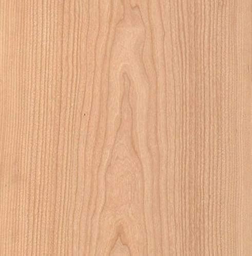Edge Supply Cherry Wood Veneer Sheet Flat Cut, 24” x 48”, Peel and ...