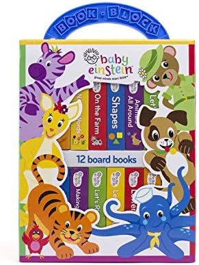 Baby Einstein - My First Library Board Book Block 12-Book Set - PI Kids ...