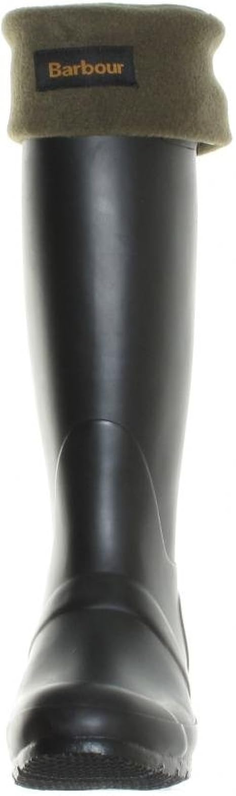 Barbour Fleece Welly Sock - Olive - S: Amazon.co.uk: Clothing