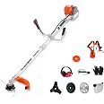 Amazon.com : PROYAMA 40cc Gas Powered Brush Cutter, 4-Cycle Weed Eater ...