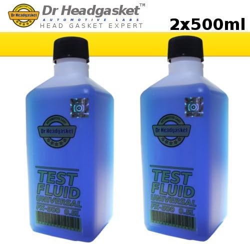 2x 500ml UNIVERSAL TEST FLUID for BLOCK & COMBUSTION LEAK TESTER KIT ...