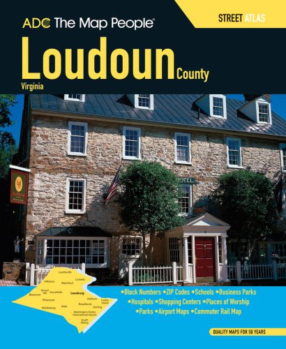 Adc Loudoun County Va Atlas: ADC, the Map People: 9780875303796: Amazon ...