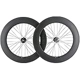 Amazon.com : JIMAITEAM Carbon Fixed Gear Rear Wheel 700c Rim Single ...