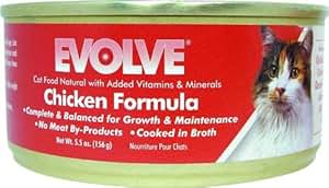 Amazon.com : Evolve Super Premium Canned Cat Food : Canned Wet Pet Food ...