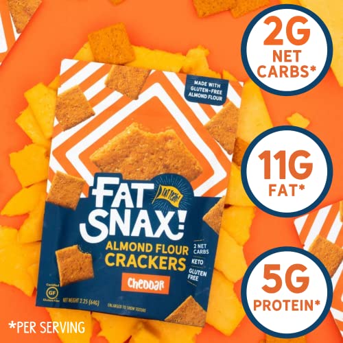 Fat Snax Almond Flour Crackers Nutrition Information at Martha Holt blog