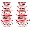 Amazon.com: Anchor Hocking 4-Piece Splash Proof Bowl Set.: Kitchen & Dining