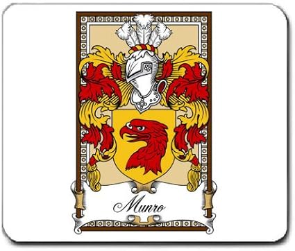 Amazon.com : Munro Family Crest Coat of Arms Mouse Pad : Office Products
