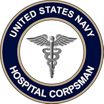 Amazon.com: US Navy Hospital Corpsman 3.8" Decal: Automotive