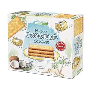 Amazon.com : Tropical Fields Butter Coconut Crackers individual 3 Packs ...