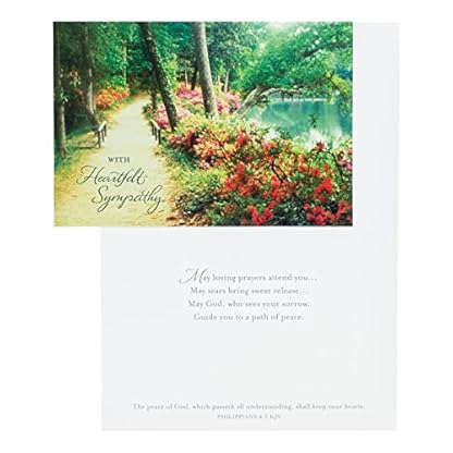 Dayspring - Sympathy - Peaceful Paths - 12 Boxed Cards, KJV (62988 ...