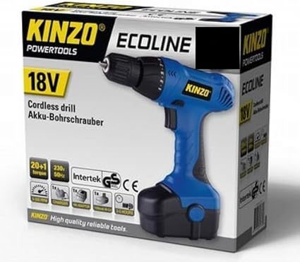 Kinzo Akkuschrauber 18V, Akku Schrauber / 71775: Amazon.de: Baumarkt