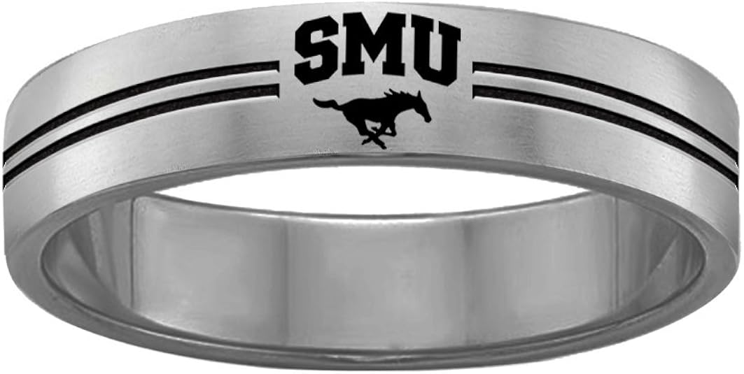Amazon.com: Southern Methodist University SMU Mustangs College Rings ...