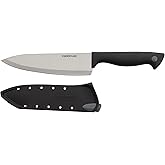 Amazon.com: Farberware Edgekeeper 8-Inch Forged Triple Riveted Chef ...