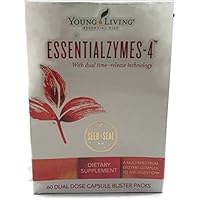 Amazon.com : Essentialzymes-4 60 Dual Dose Capsules by Young Living ...
