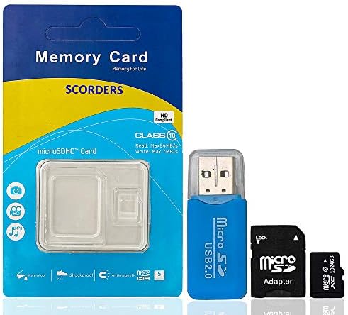 Micro SD Card 1 Tb | USB Adapter | SD Card Adapter | Pack of 3 | 10MB/s ...