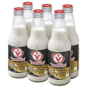 Amazon.com: Vitamilk Soy Milk Double Black Sesame and Sinin Rice 10fl ...