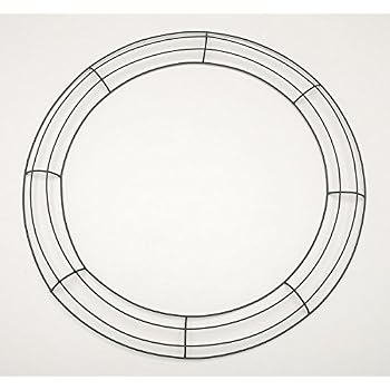 Amazon.com: FloraCraft Wire Wreath Form 18 Inch Green