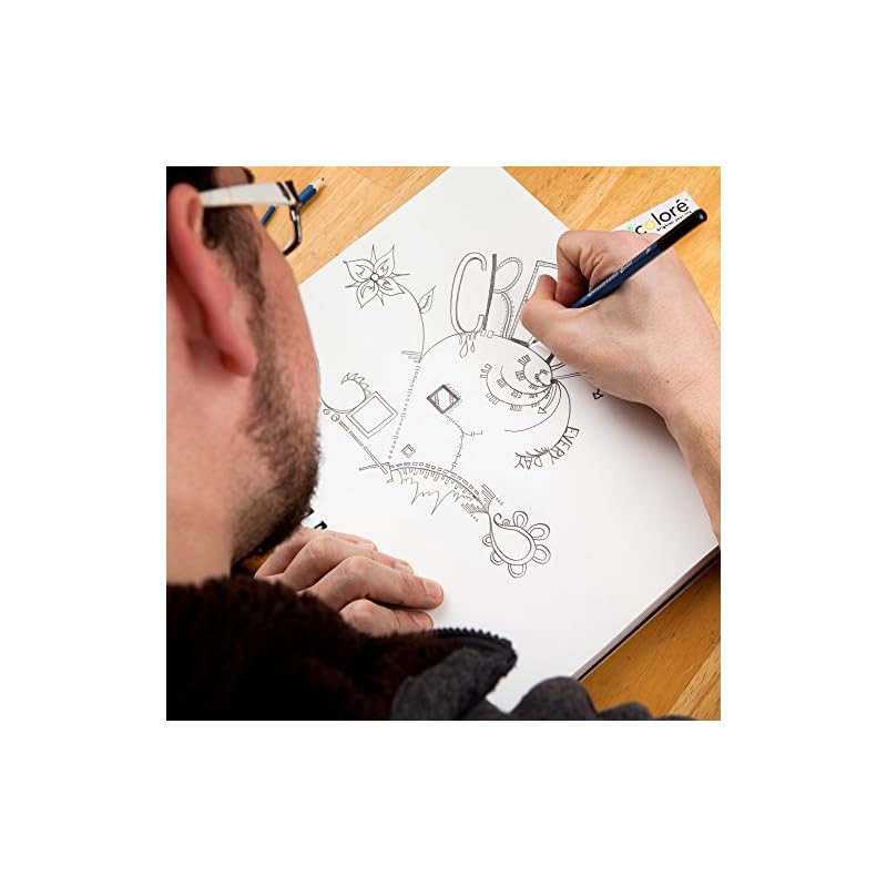 Colore Sketch Pad - Durable Sketching Paper And Notebook Material ...