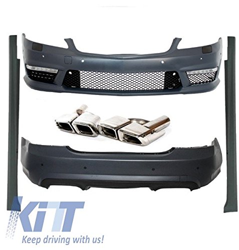 Kitt Cbmbw221amg Amg Body Kit Front Rear Bumper Side Skirts ...