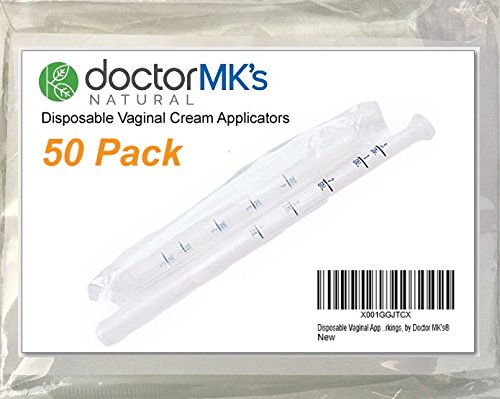 Vaginal Applicators (50-Pack) Fits Premarin Estrace Contraceptive Gels ...