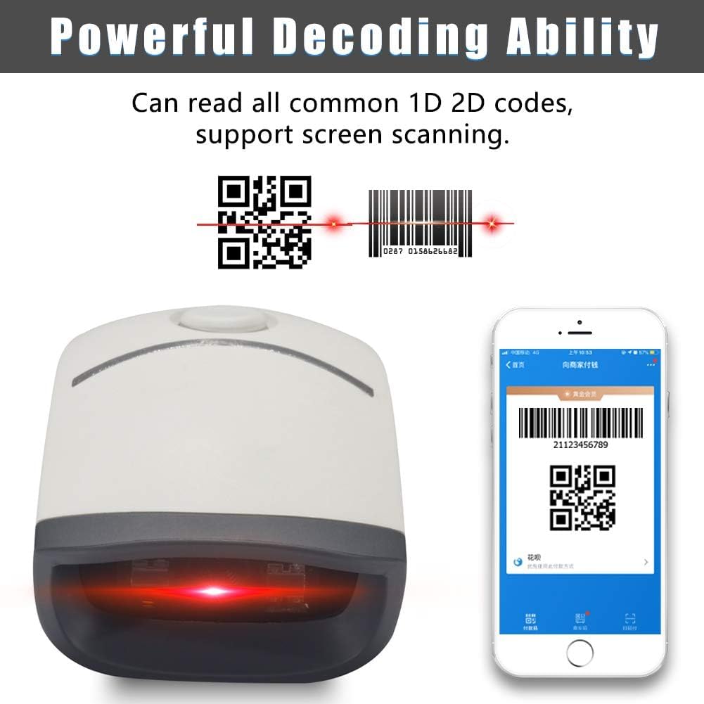 Mua Wireless Barcode Scanner, 2D/1D Bluetooth Barcode Scanners, Laser ...