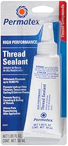 Permatex 56521 - Sellador de Rosca de Alto Rendimiento, 50 ml: Amazon ...