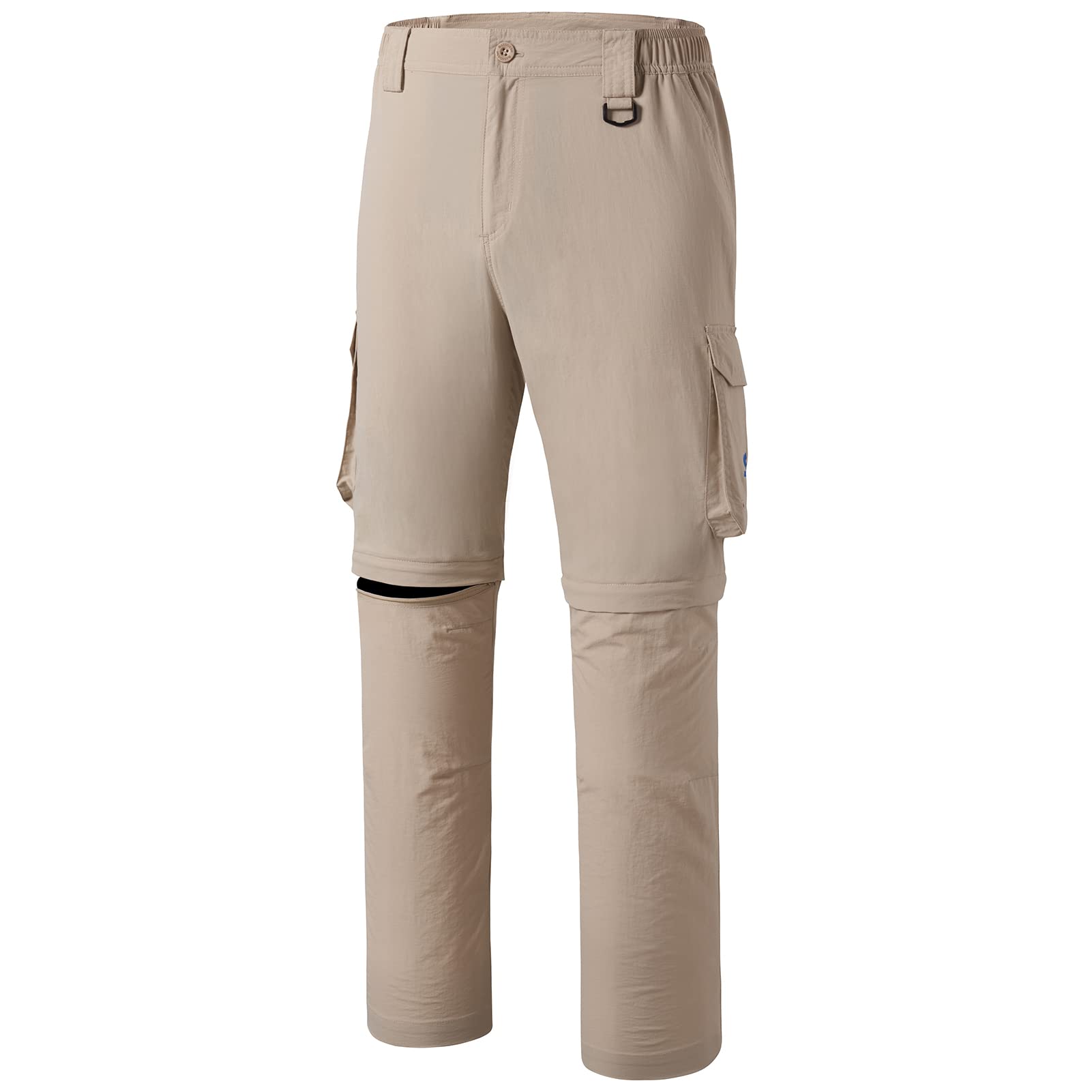BASSDASH Men’s Outdoor Quick Dry Convertible Pants Zip-Off Water ...